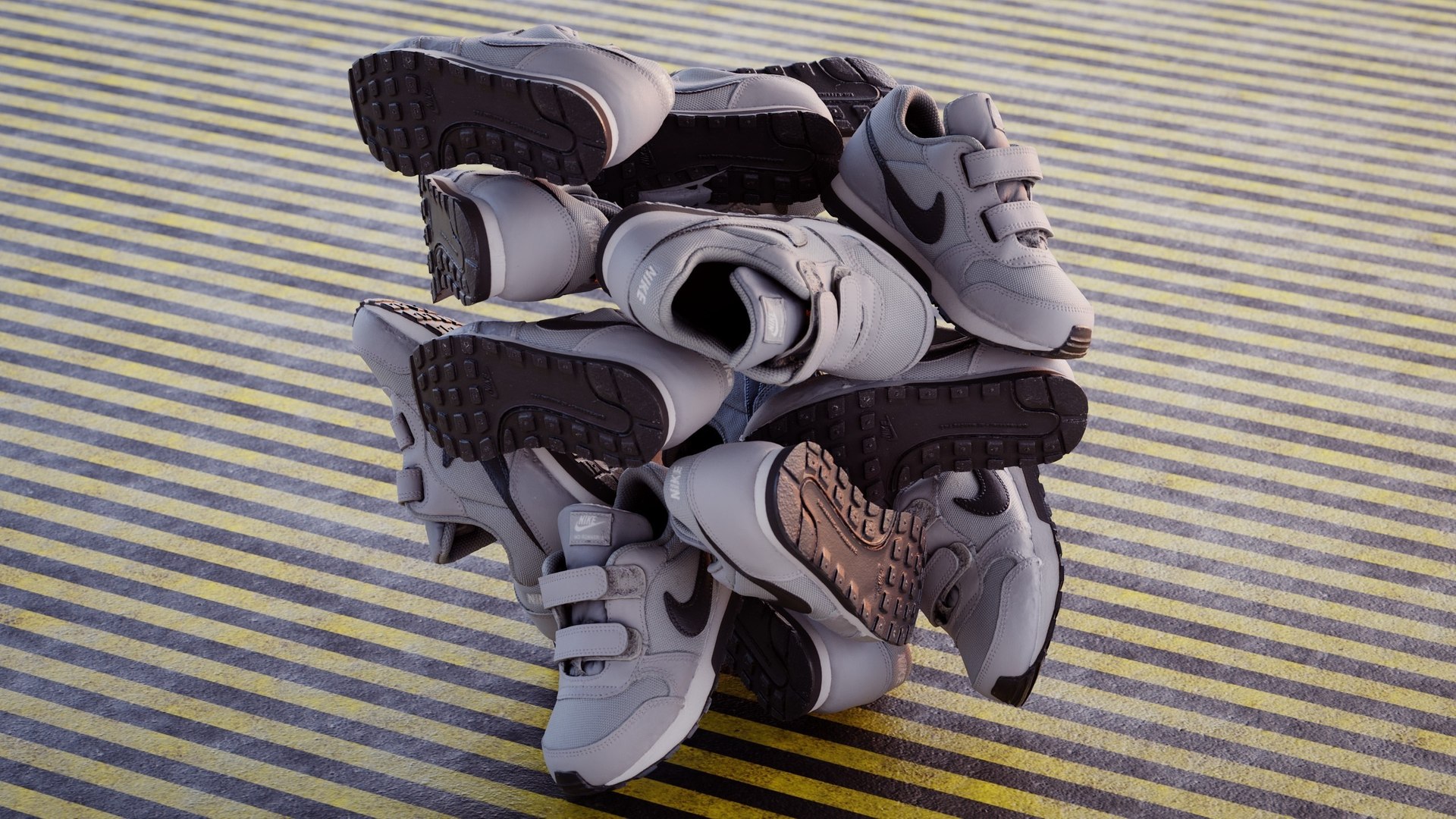 3D Nike Md Runner Kids - TurboSquid 1391302