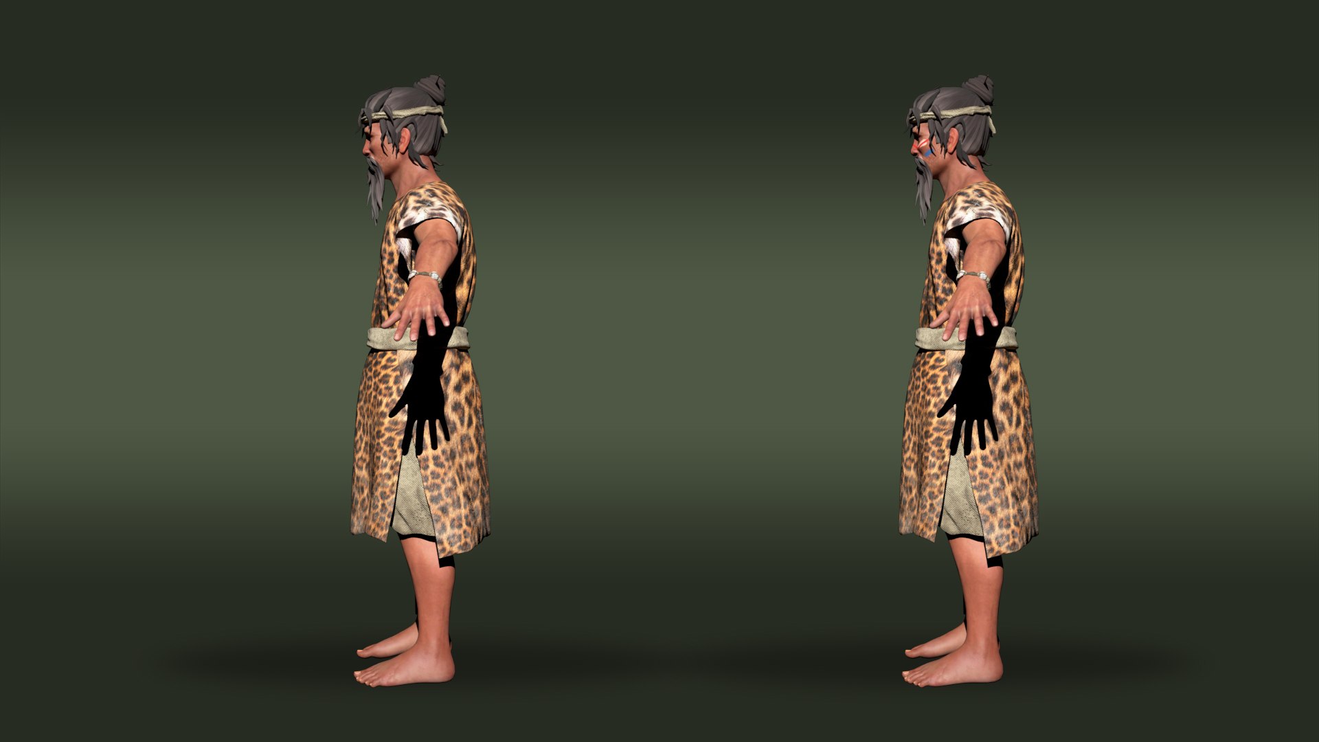 Primitive Man 3D Model - TurboSquid 2056050