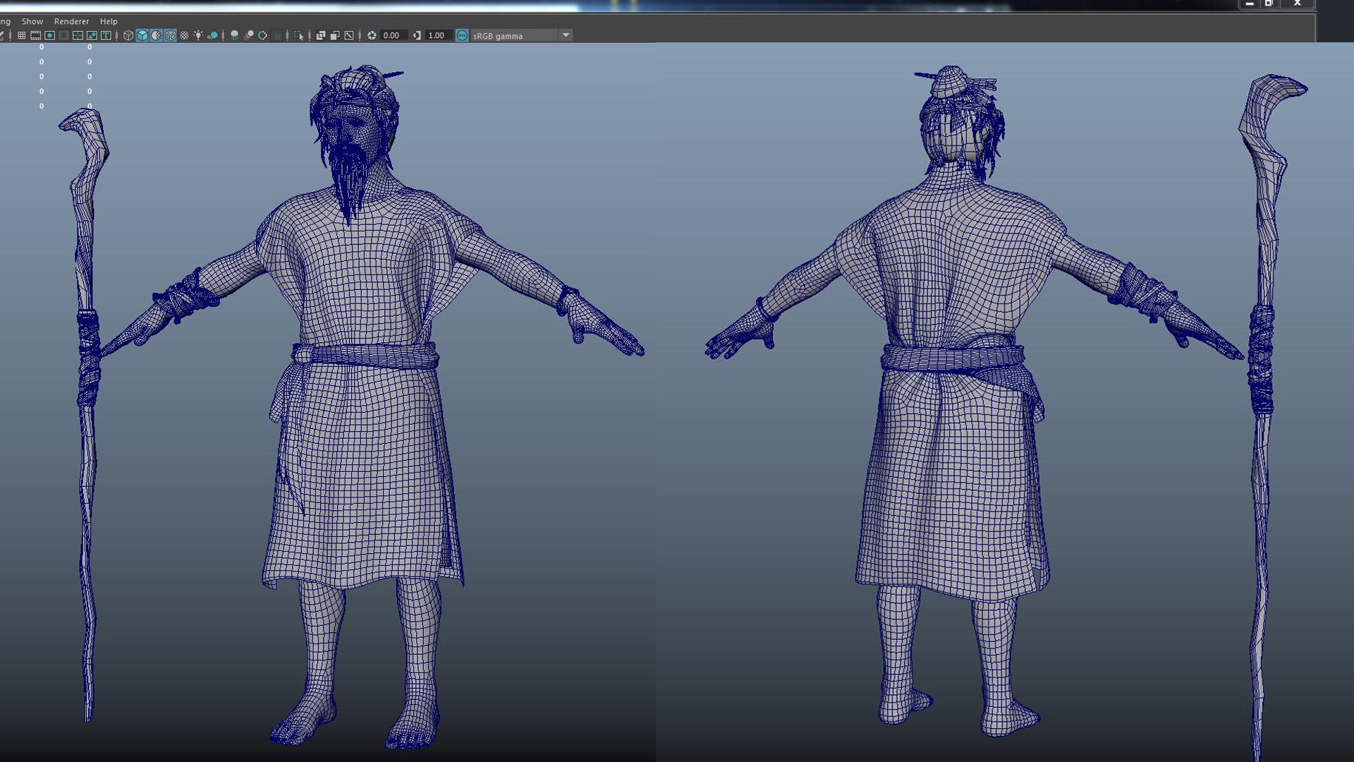Primitive Man 3D Model - TurboSquid 2056050