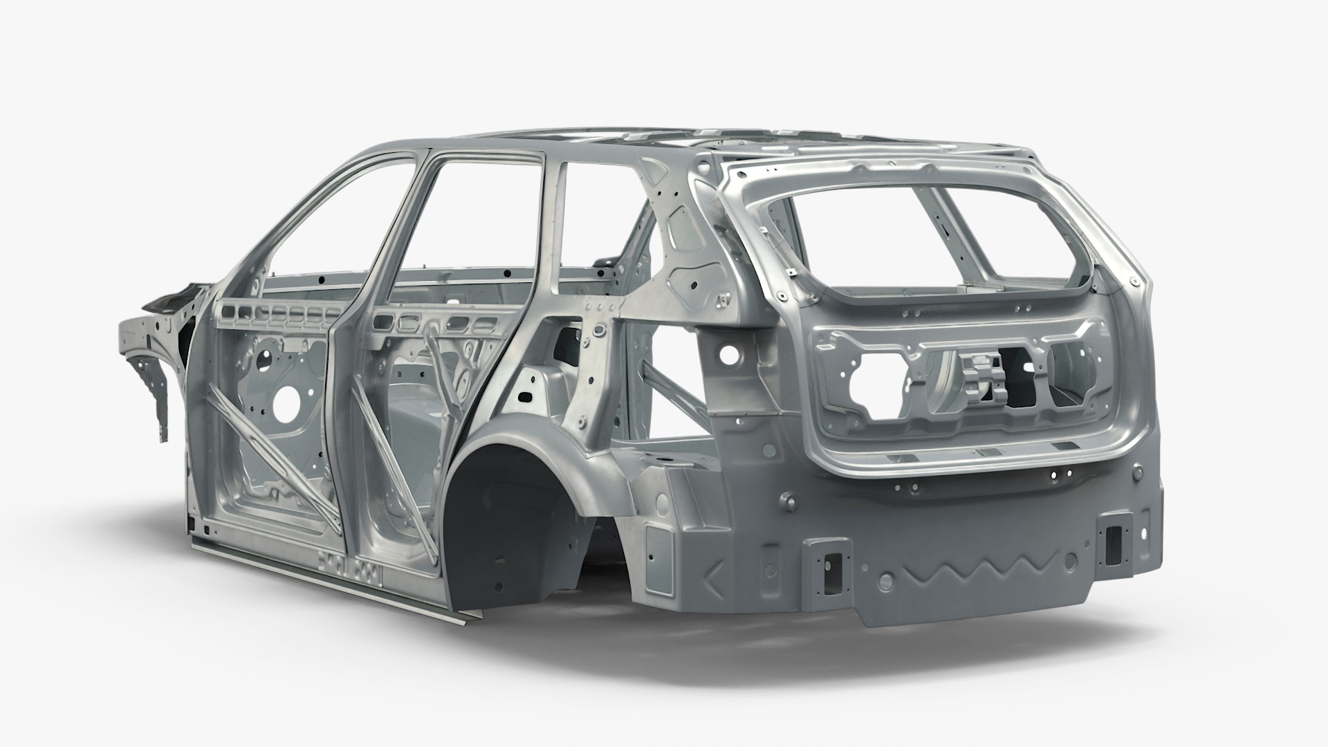SUV Car Chassis Structure Model - TurboSquid 2384066