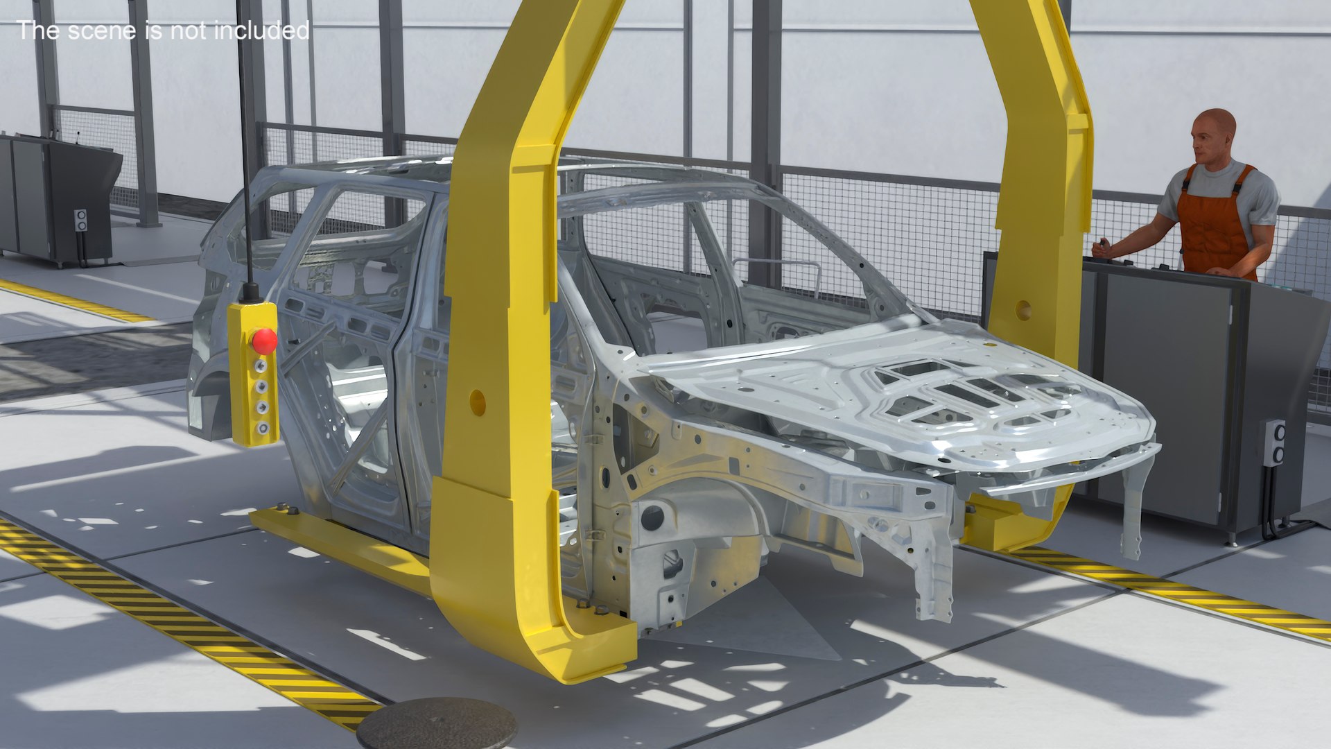 SUV Car Chassis Structure Model - TurboSquid 2384066