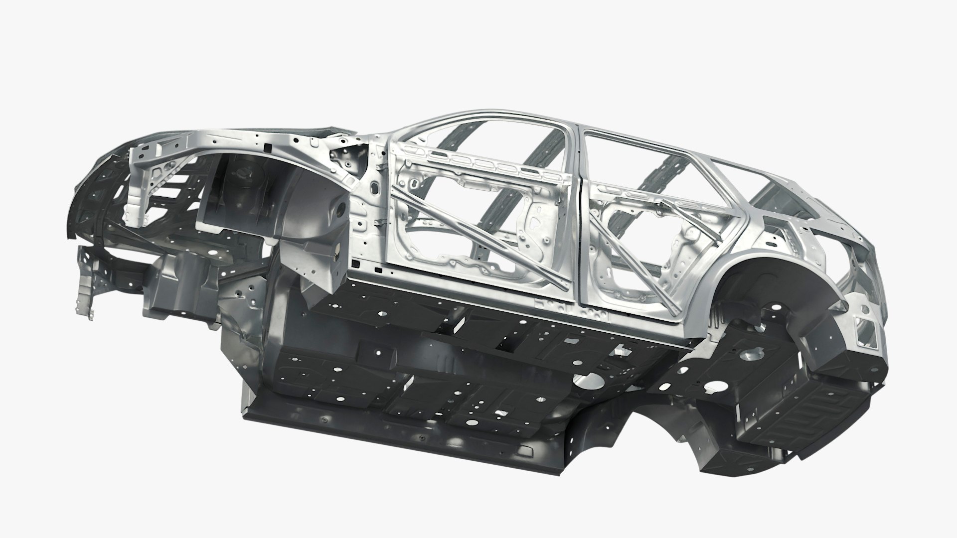 SUV Car Chassis Structure Model - TurboSquid 2384066