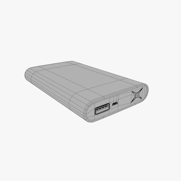 3d power bank model