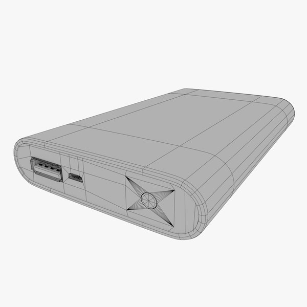 3d power bank model