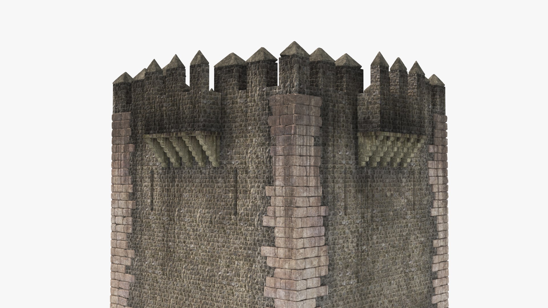 3D Model Medieval Tower - TurboSquid 2197662
