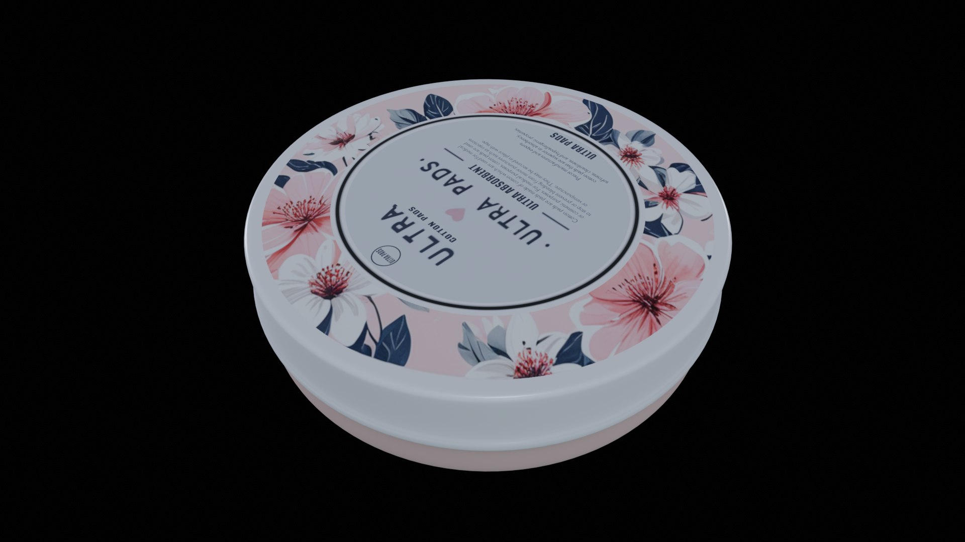 Cotton Wool And Cotton Buds-Cotton Pads-GAME READY PBR Low-poly 3D ...