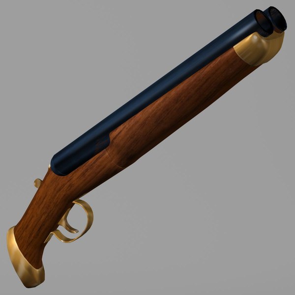 3d model shotgun shot gun