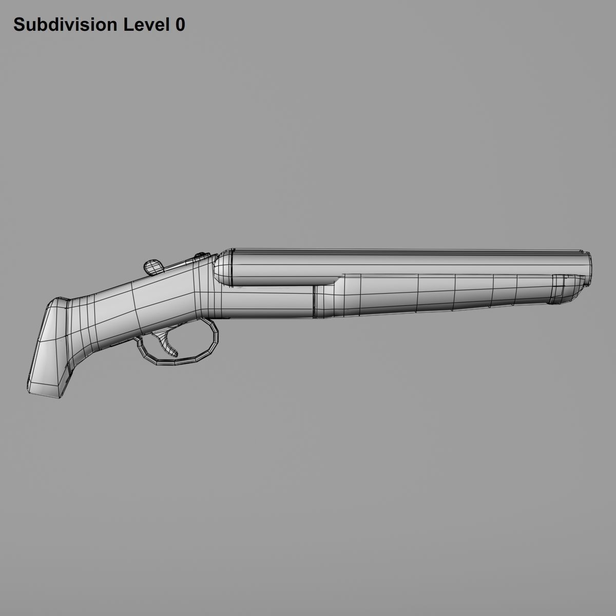 3d model shotgun shot gun
