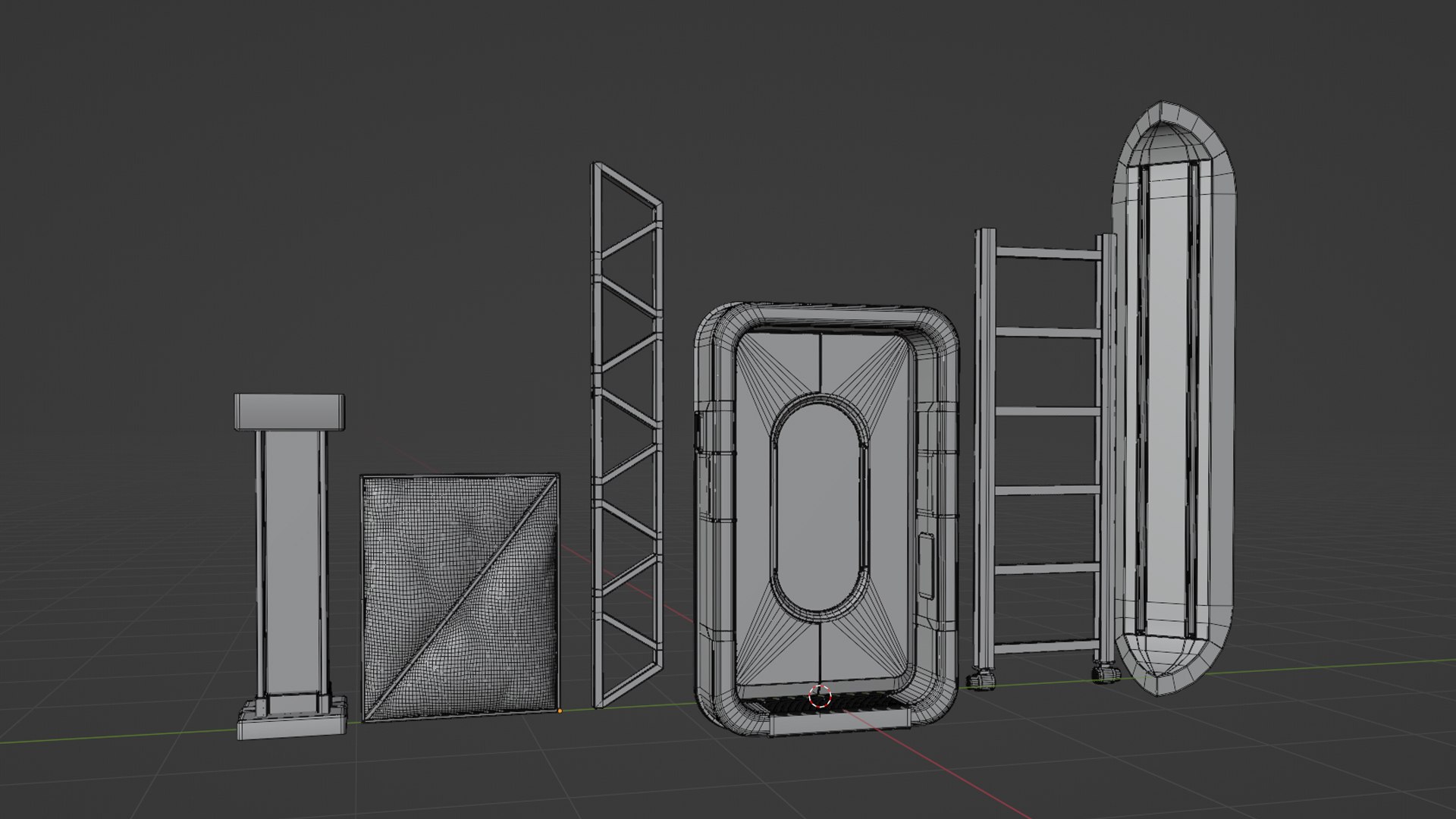 3D Modular Moon Station - TurboSquid 2137276