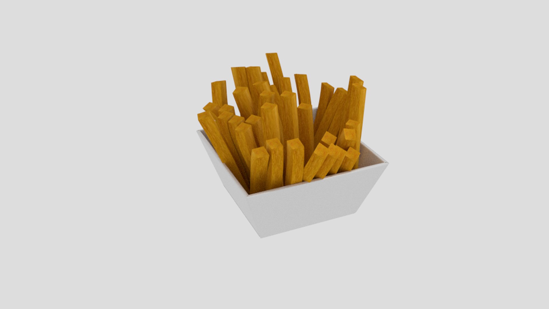 French fries 3D | 1144459 | TurboSquid