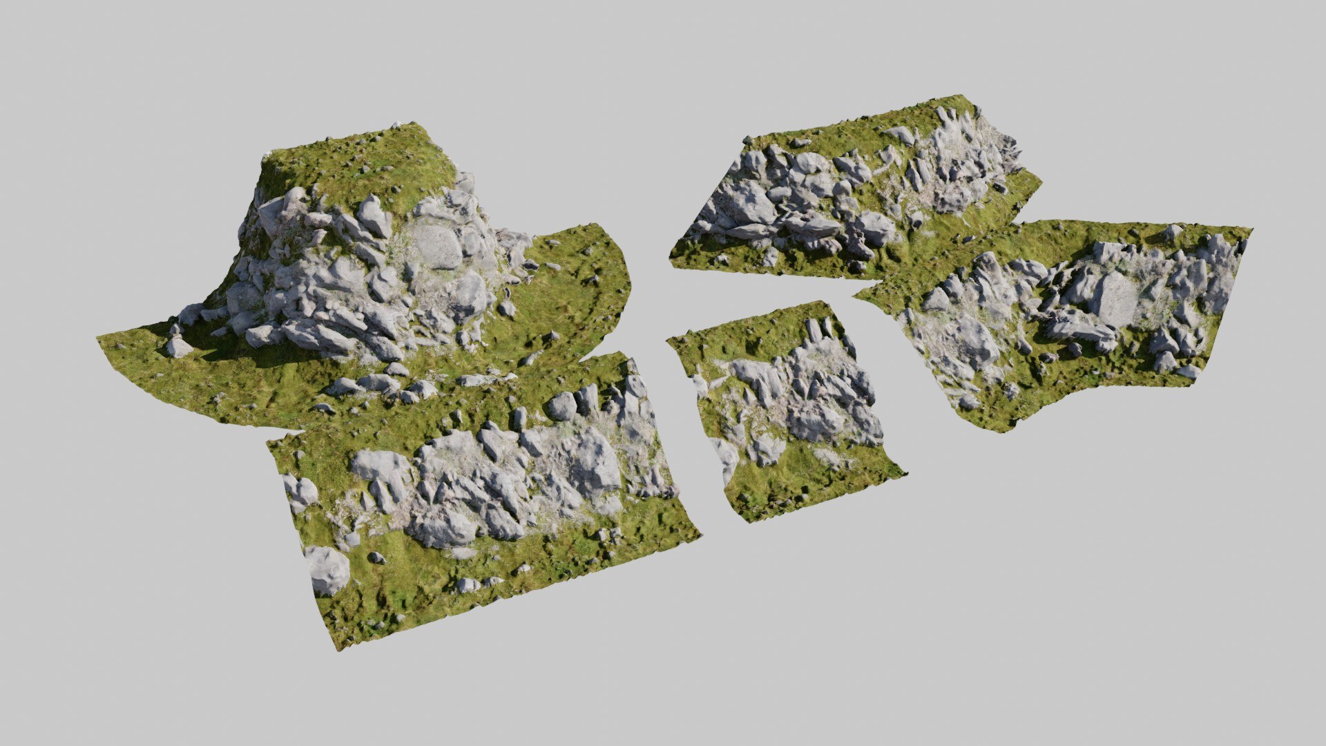 3D model Rock cliffs 04 - TurboSquid 1973001