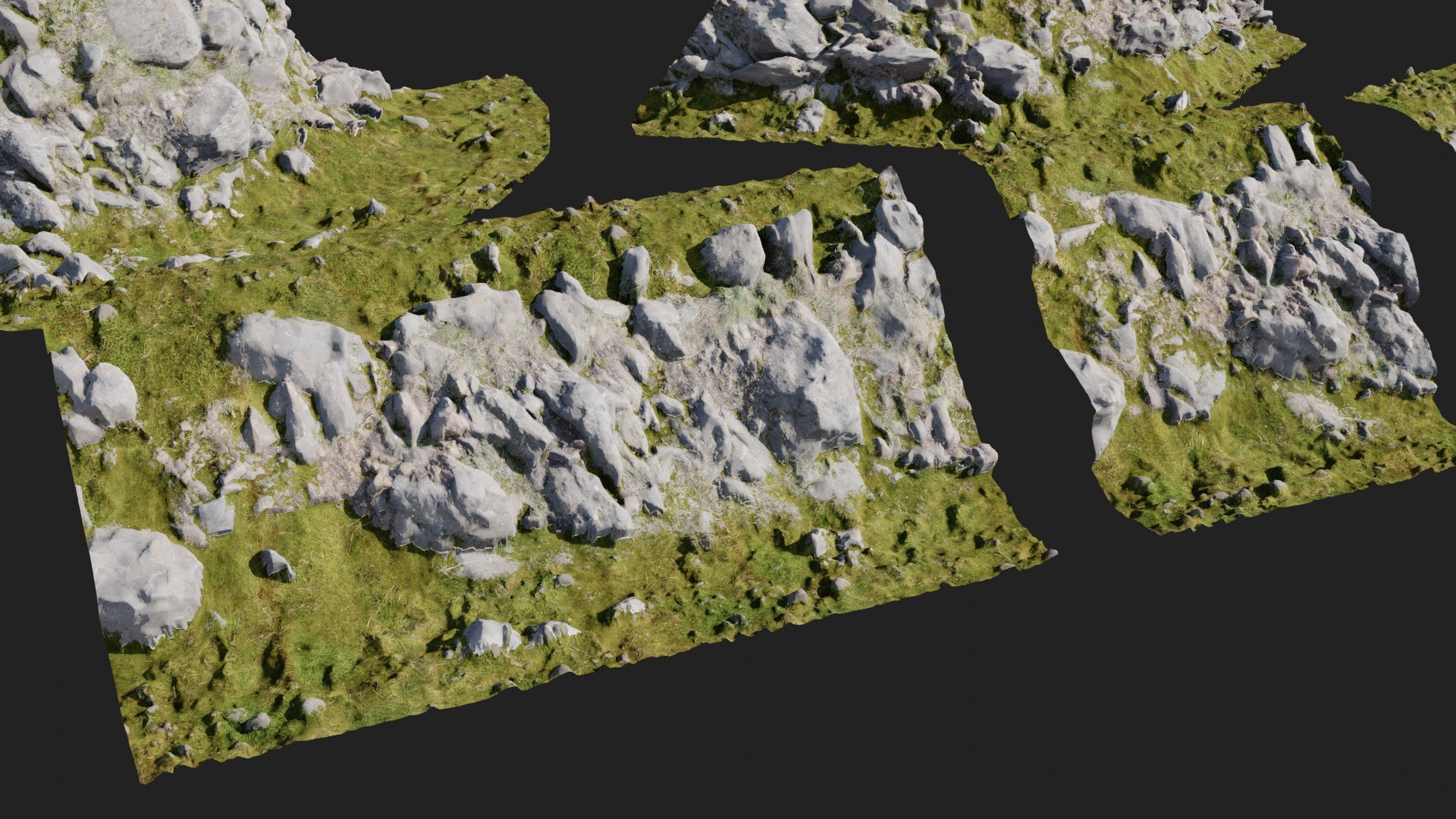 3D model Rock cliffs 04 - TurboSquid 1973001
