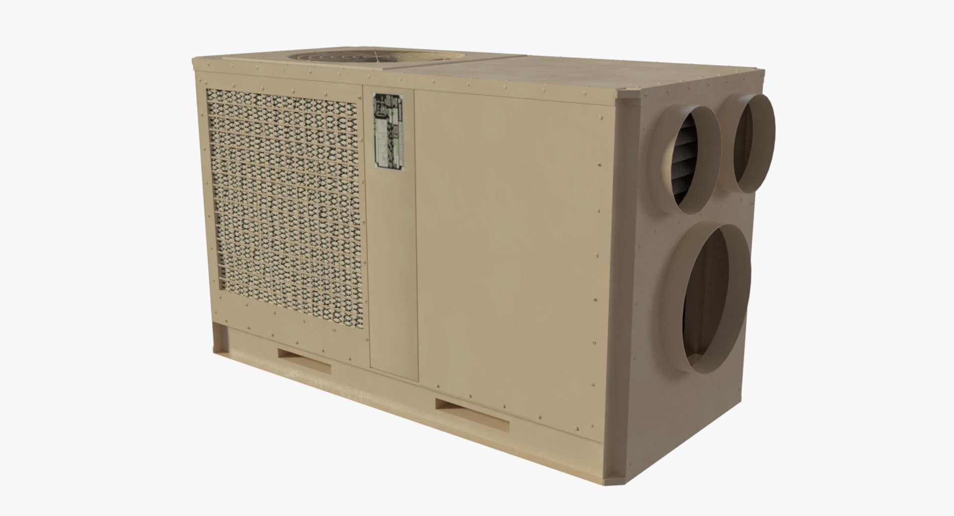 Military Environmental Control Unit 3D Model - TurboSquid 1167169