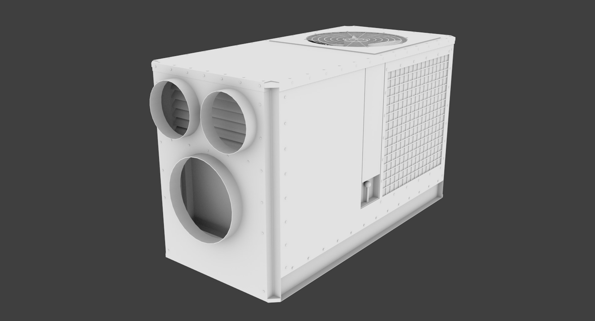 Military Environmental Control Unit 3D Model - TurboSquid 1167169