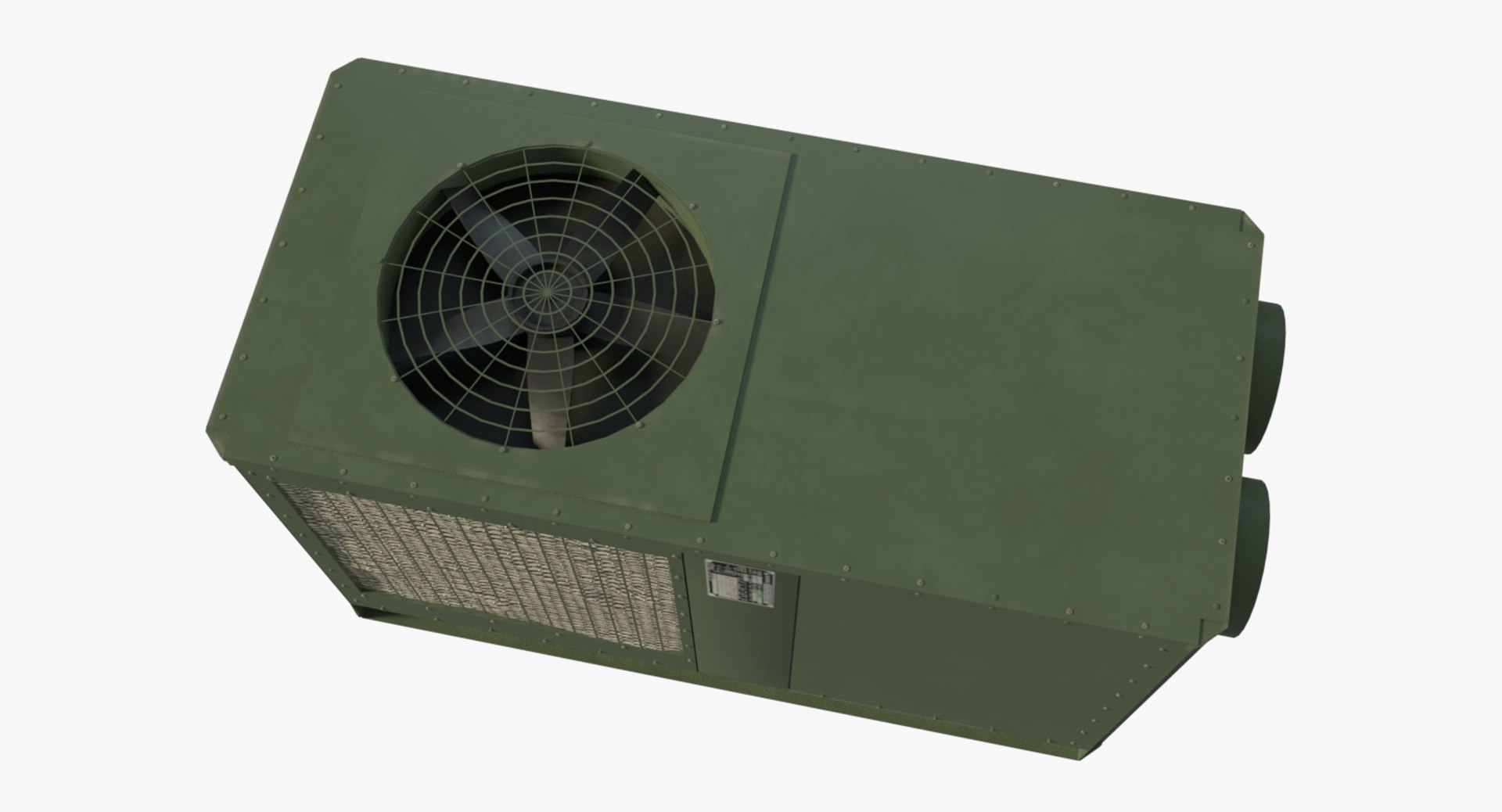 Military Environmental Control Unit 3D Model - TurboSquid 1167169