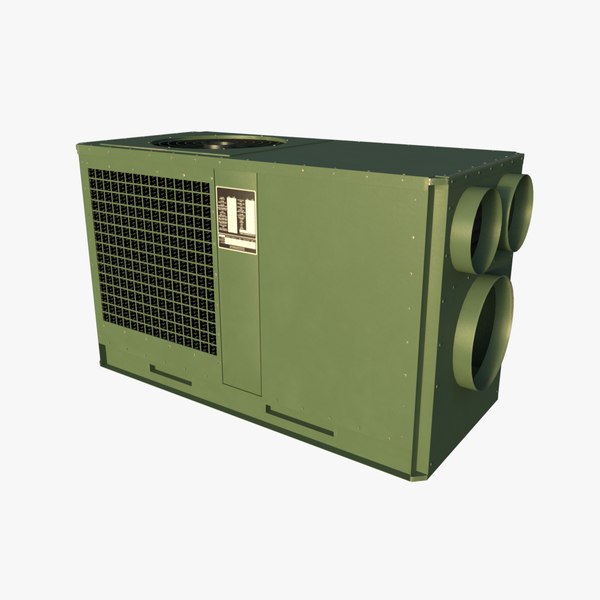 Military environmental control unit 3D model - TurboSquid 1167169