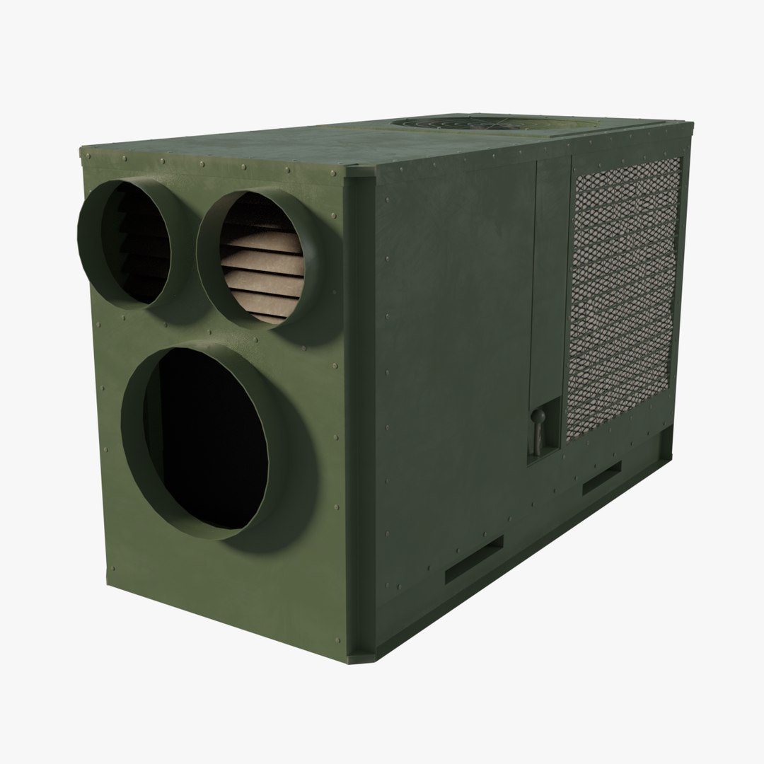 Military Environmental Control Unit 3D Model - TurboSquid 1167169