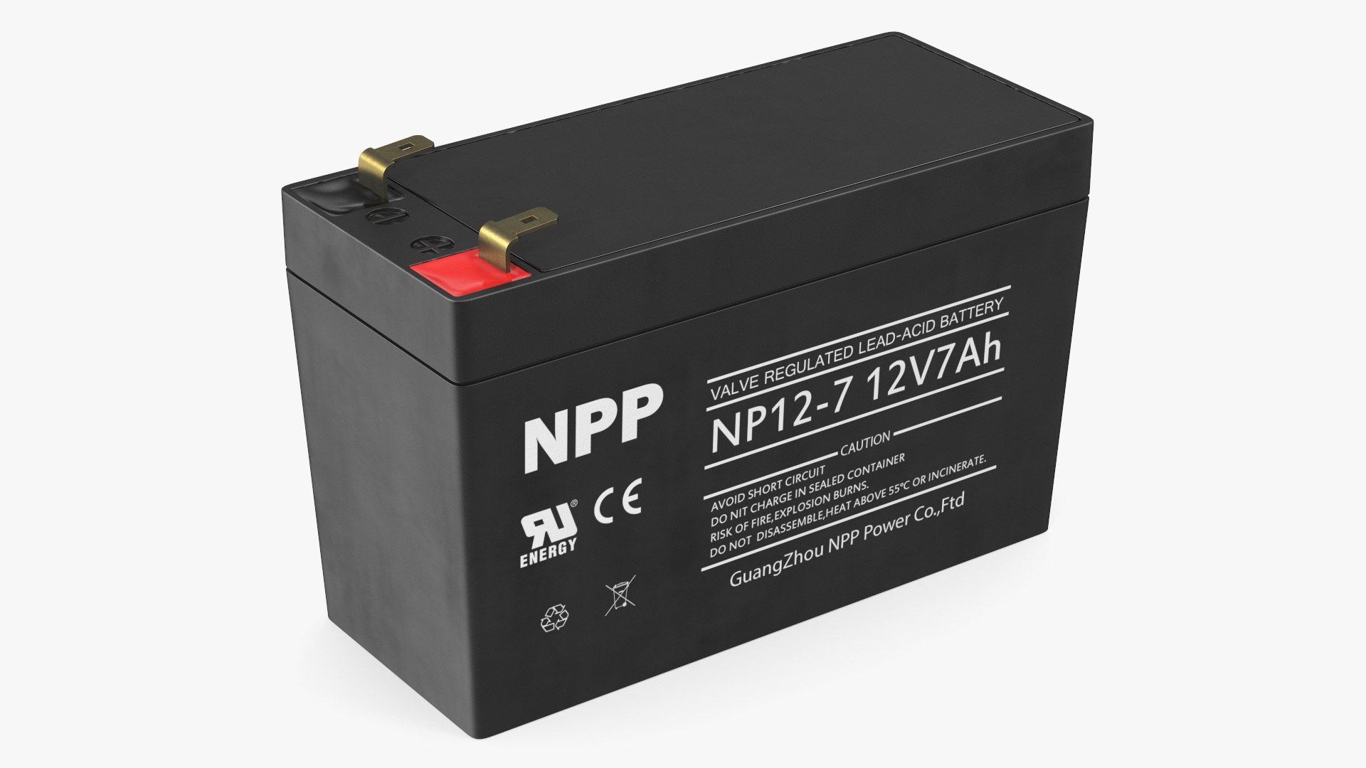 3D NPP Lead Acid Battery - TurboSquid 2238336