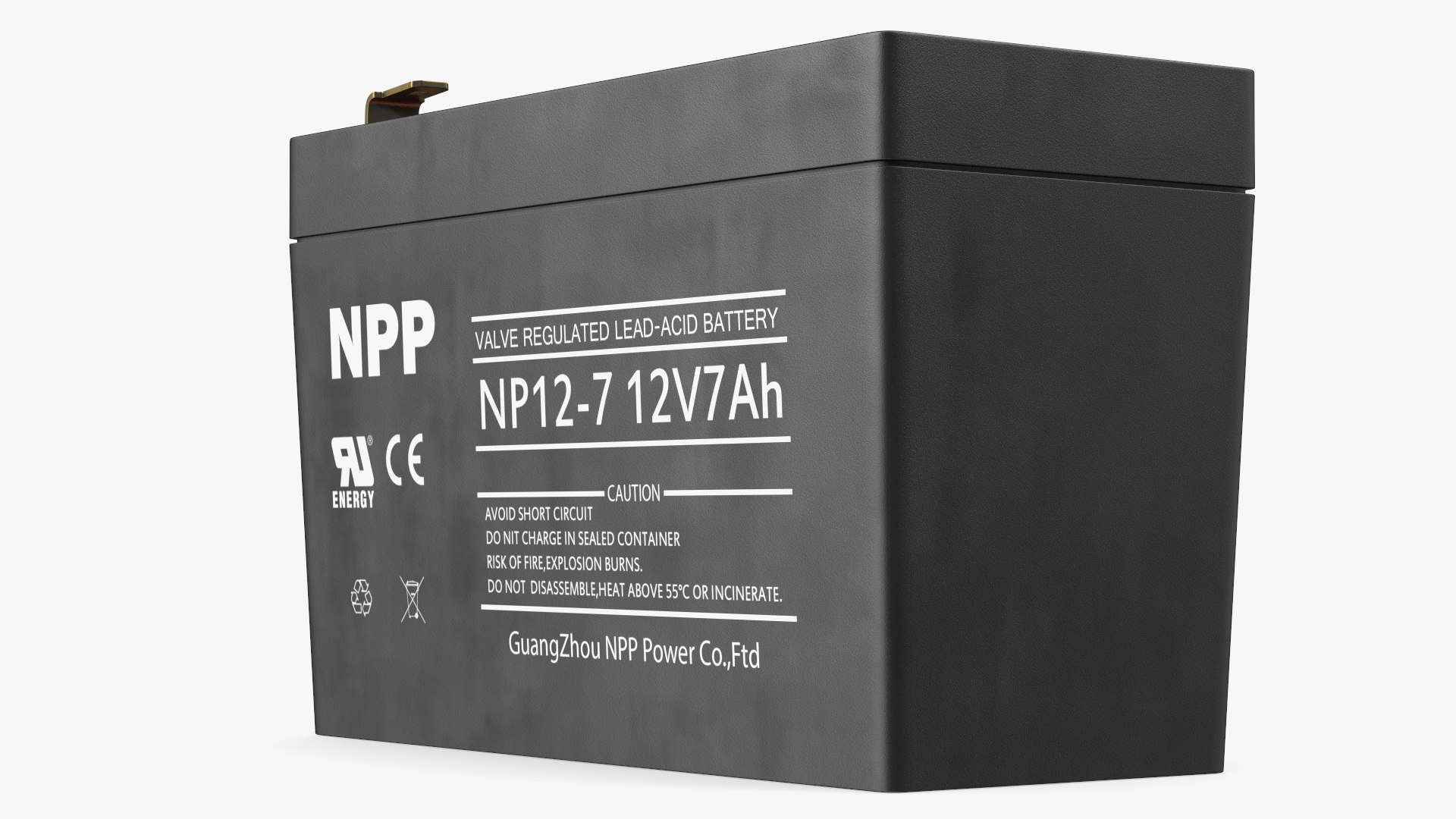 3D NPP Lead Acid Battery - TurboSquid 2238336