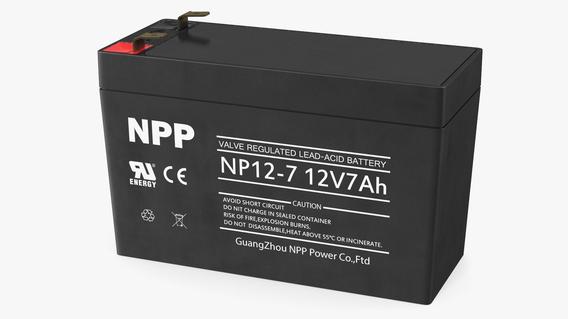 3D NPP Lead Acid Battery - TurboSquid 2238336