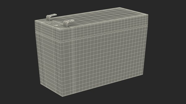 modelo 3d Batería de plomo ácido de central nuclear - TurboSquid 2238336