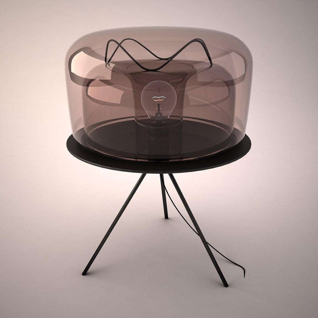 3ds Max Glass Lamp Lights