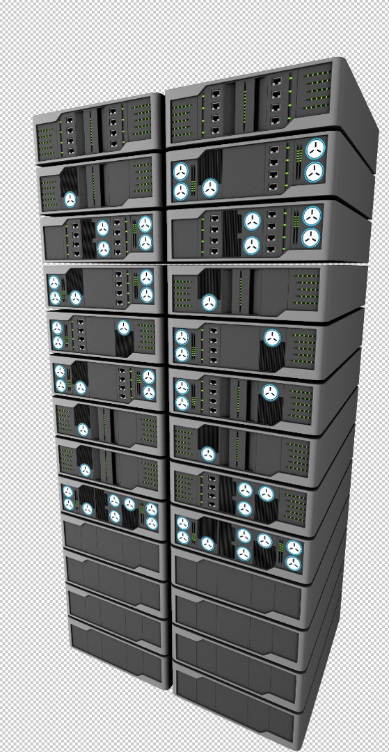 Server Rack Modelling Materials 3d Max
