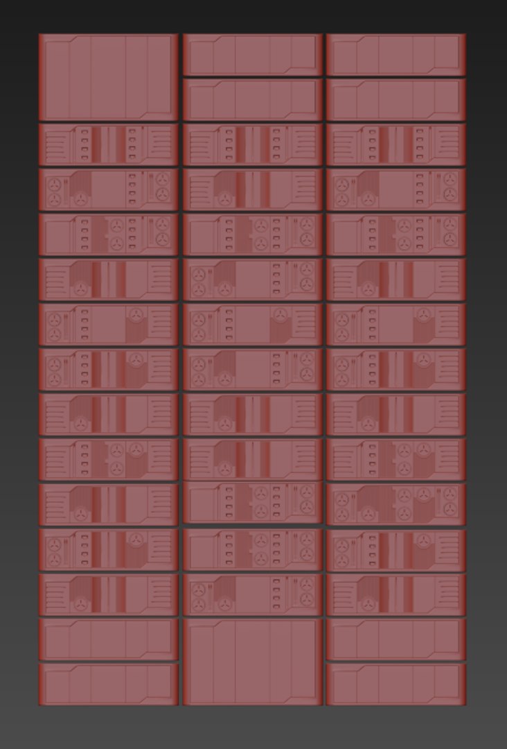 Server Rack Modelling Materials 3d Max