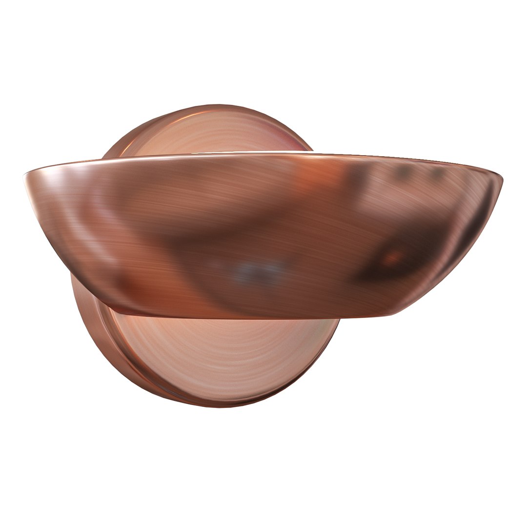 3D wall copper model - TurboSquid 1299118