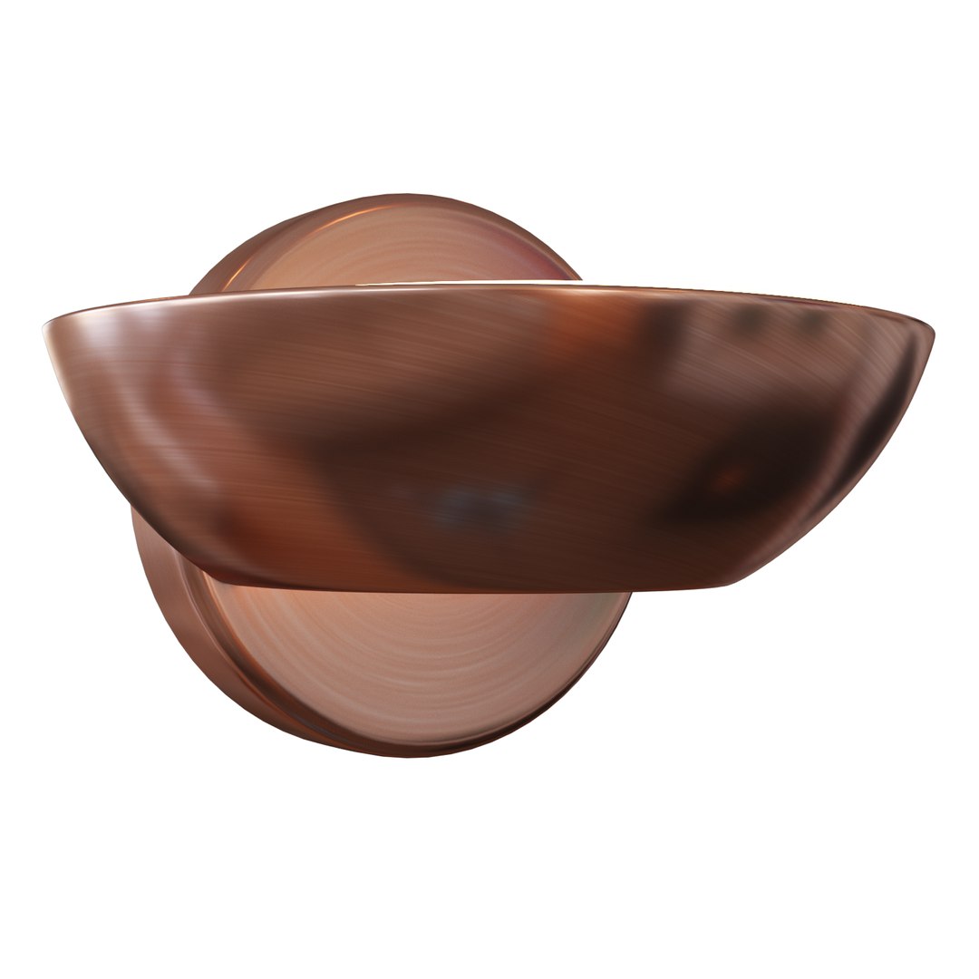 3D wall copper model - TurboSquid 1299118