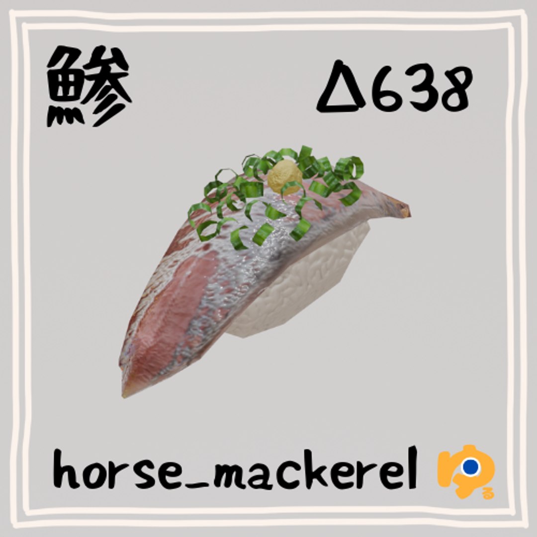 Premium Sushi Model Asset Low-poly 3D Model 3D Model - TurboSquid 2335259