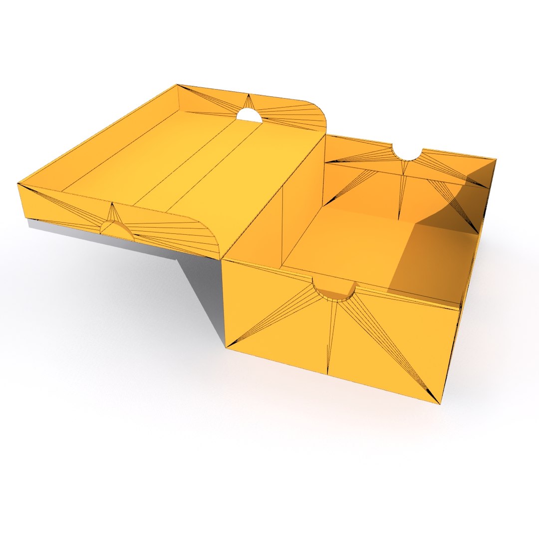 3D Nike Shoe Box Model - TurboSquid 1172130