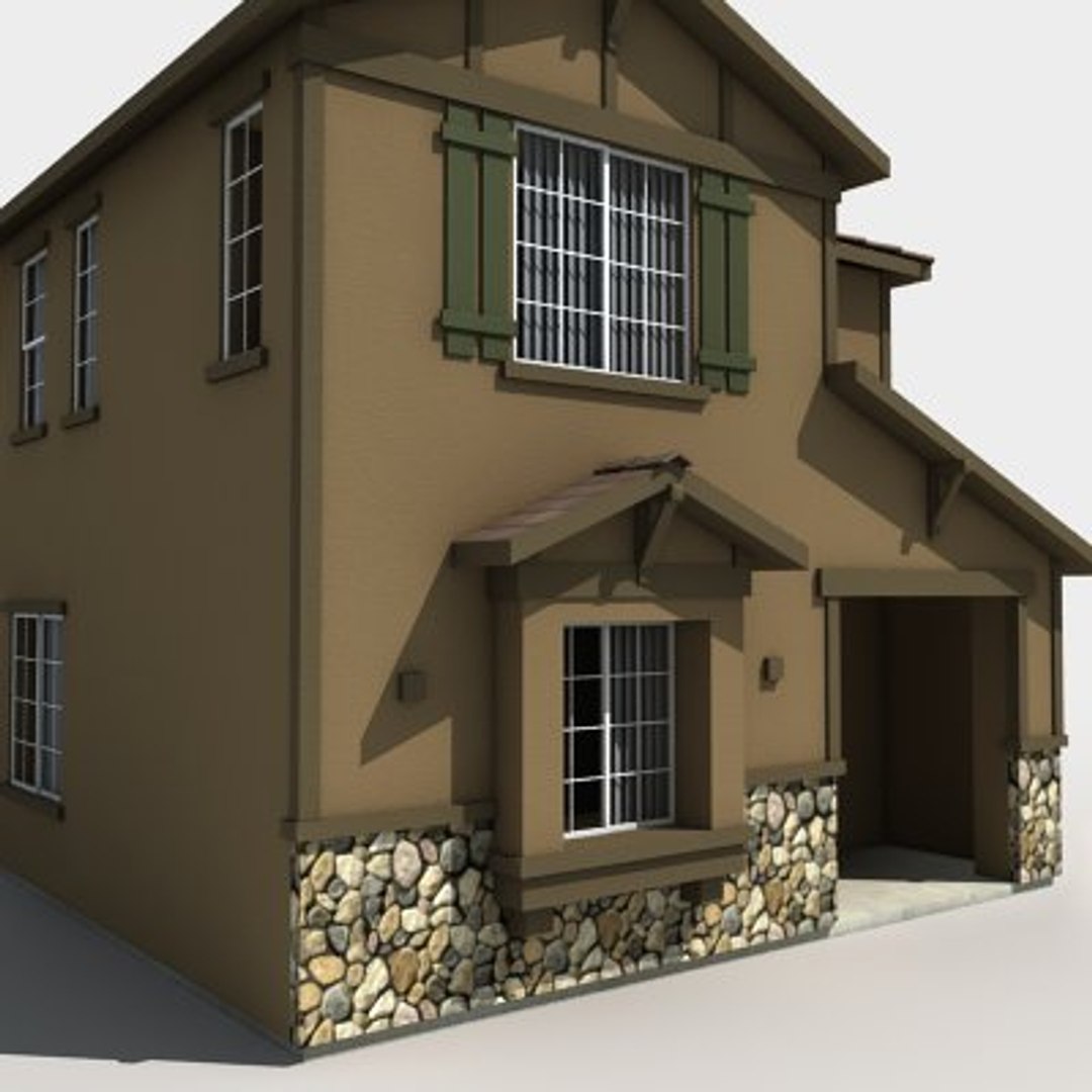 Subdivision House 3d Model