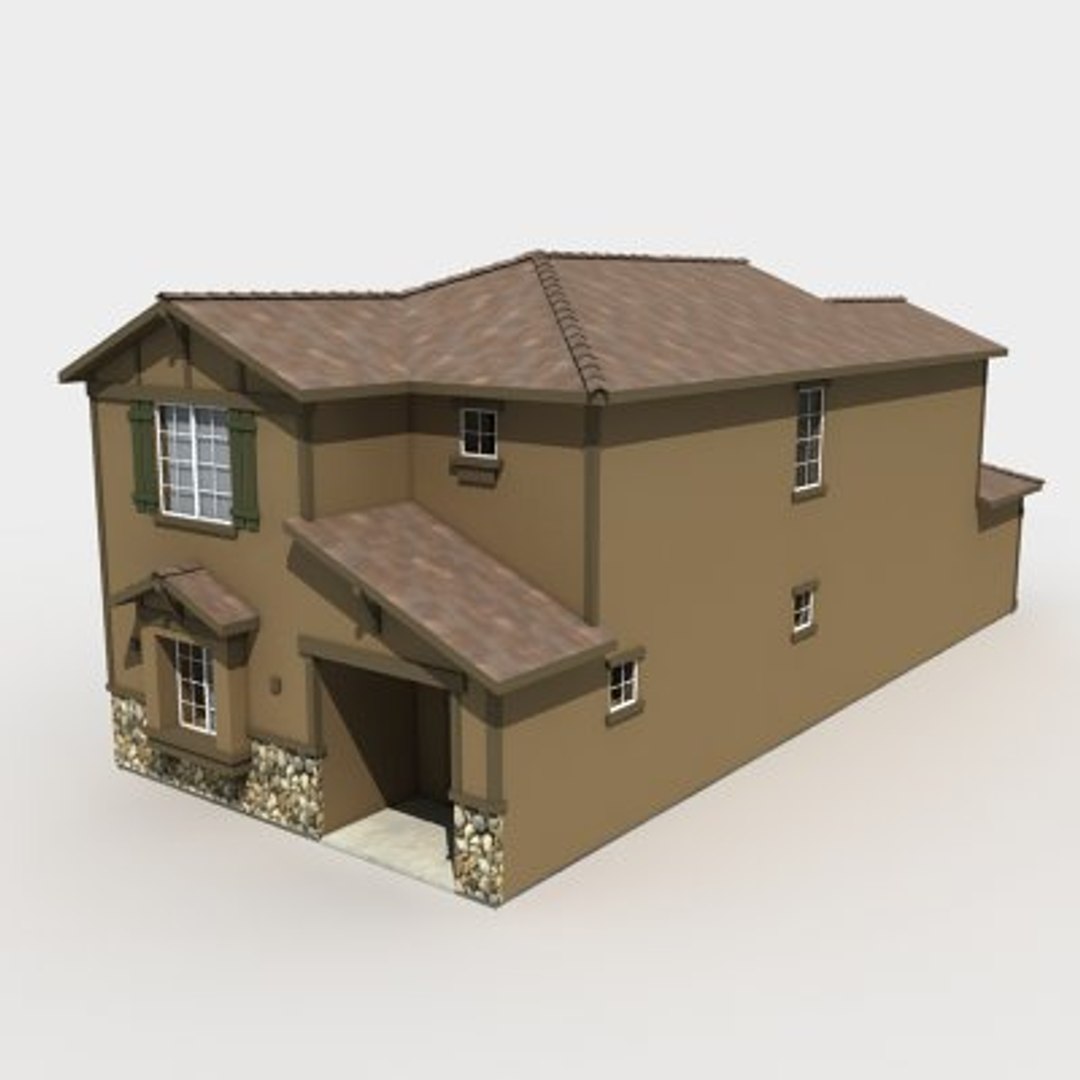 Subdivision House 3d Model