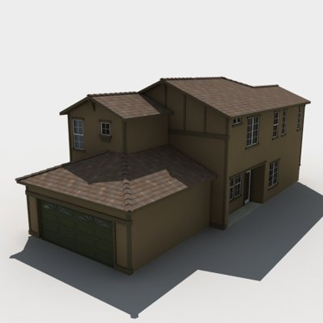 Subdivision House 3d Model