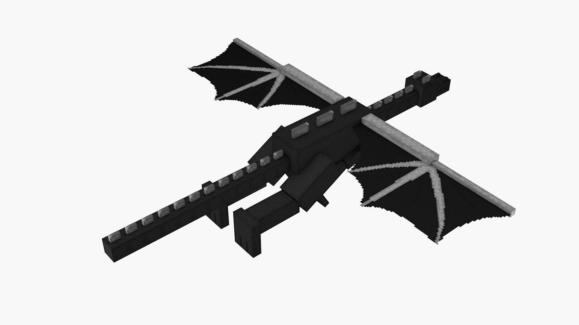 3D Model Ender Dragon Minecraft - TurboSquid 2364651