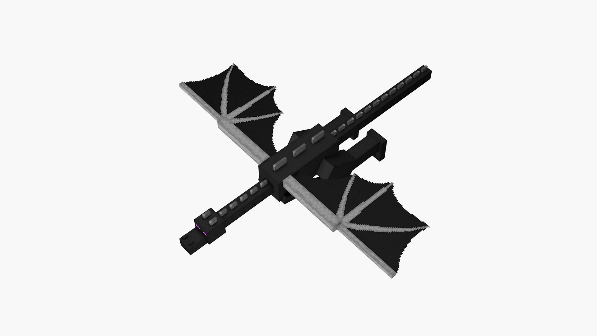 3D Model Ender Dragon Minecraft - TurboSquid 2364651