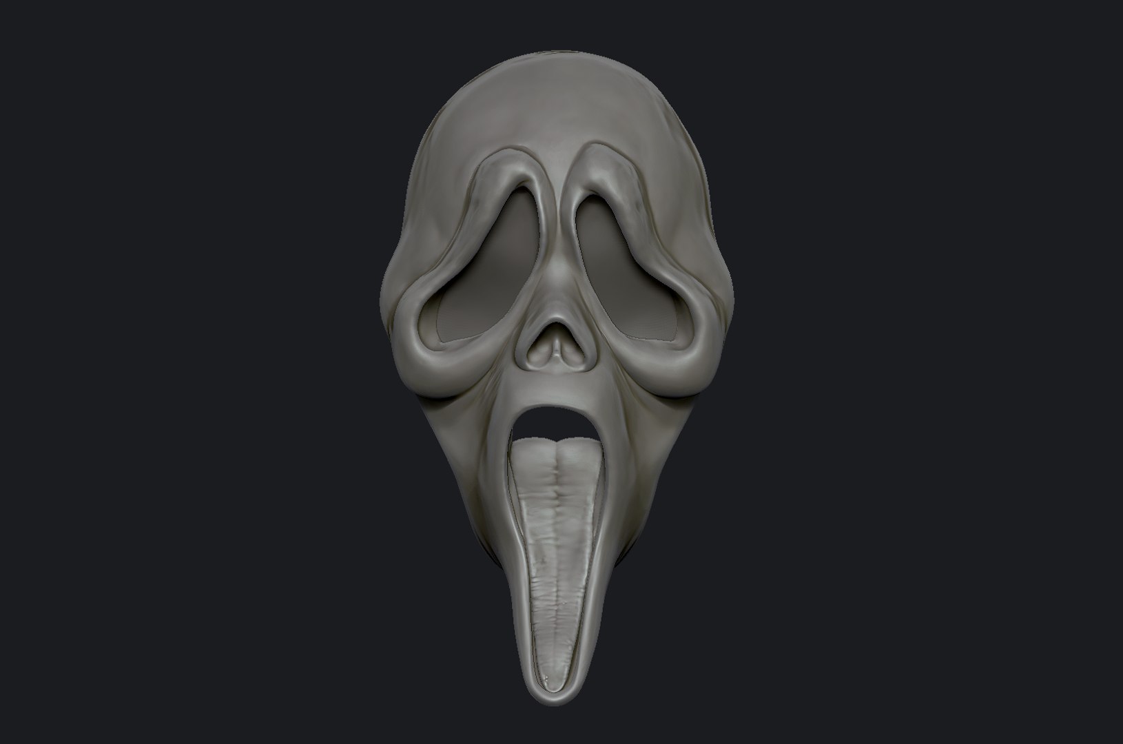 Scream Mask High Model PBR Materail 3D Model 3D - TurboSquid 2360276
