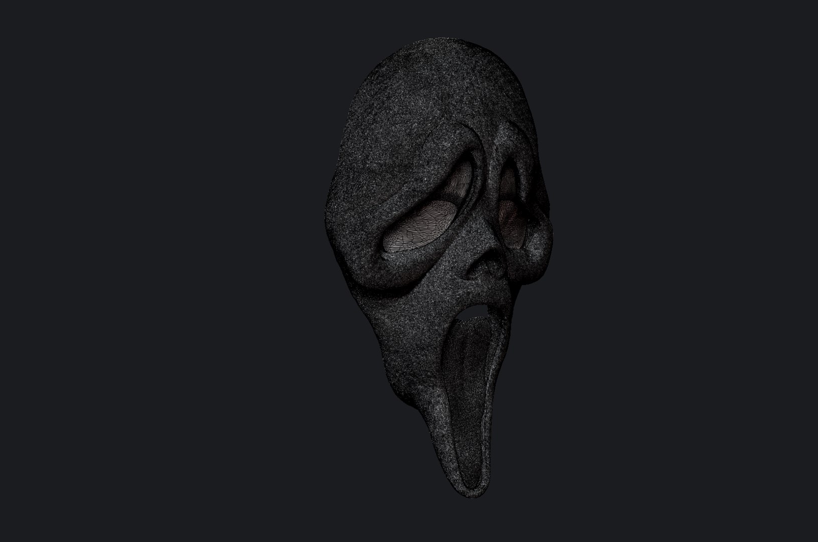 Scream Mask High Model PBR Materail 3D Model 3D - TurboSquid 2360276