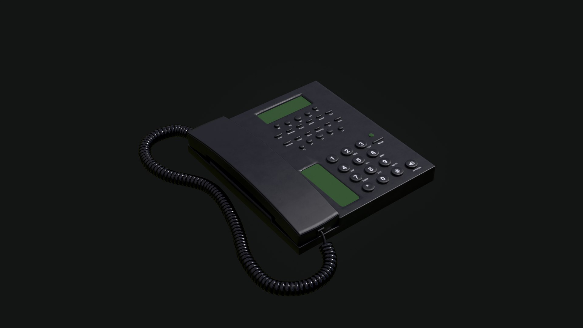 3D Telephone Gameready 3D Model - TurboSquid 1794250