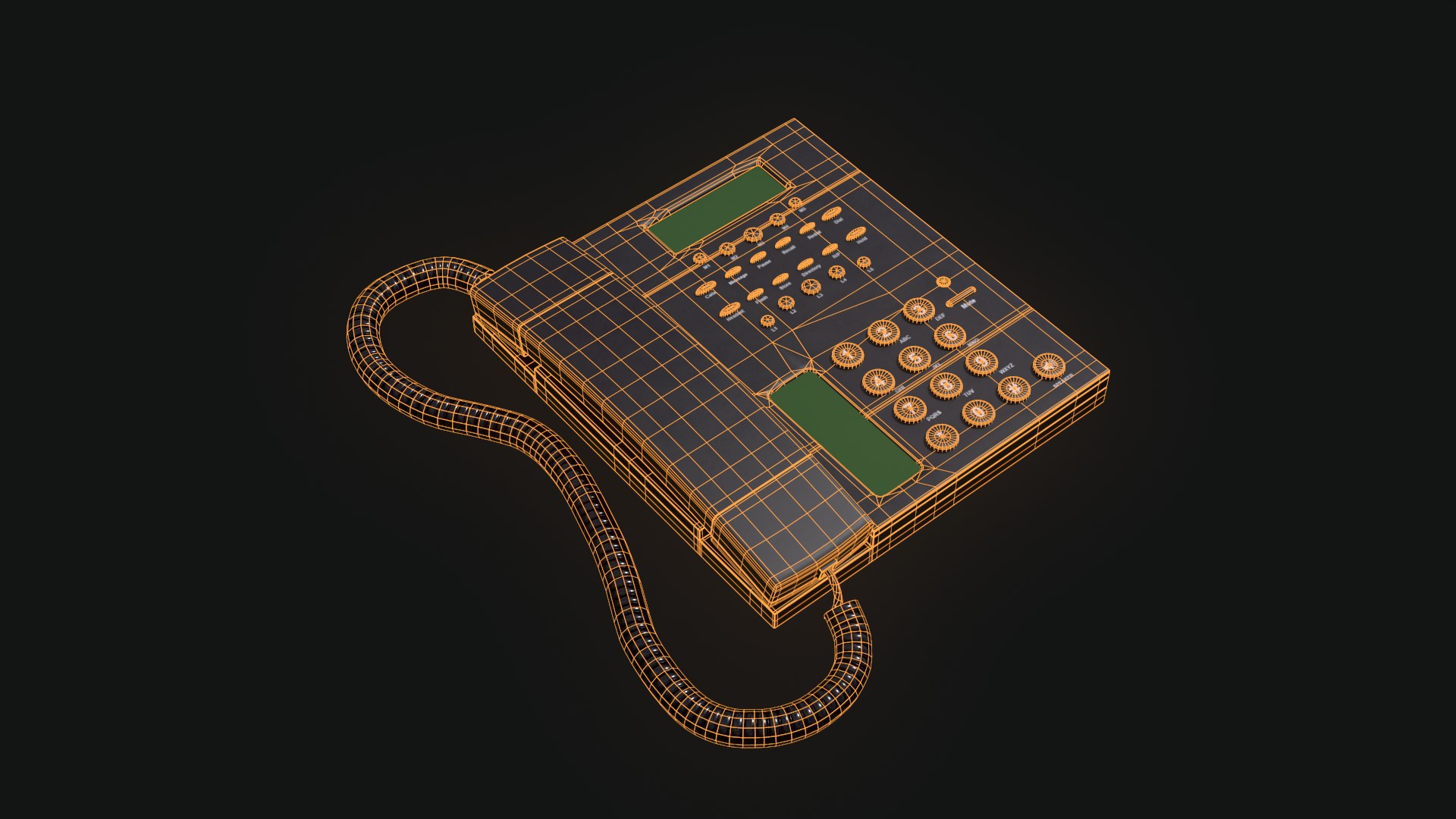 3D Telephone Gameready 3D Model - TurboSquid 1794250