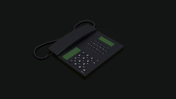 3D Telephone Gameready 3D Model - TurboSquid 1794250