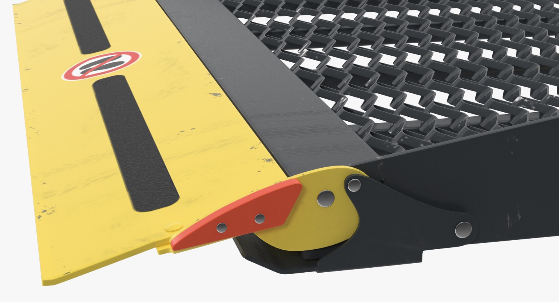 Metal ramp support wheelchair model - TurboSquid 1318112