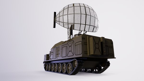 Radar station P-40 Armor 3D model - TurboSquid 1791595