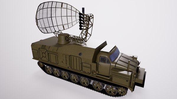 Radar station P-40 Armor 3D model - TurboSquid 1791595