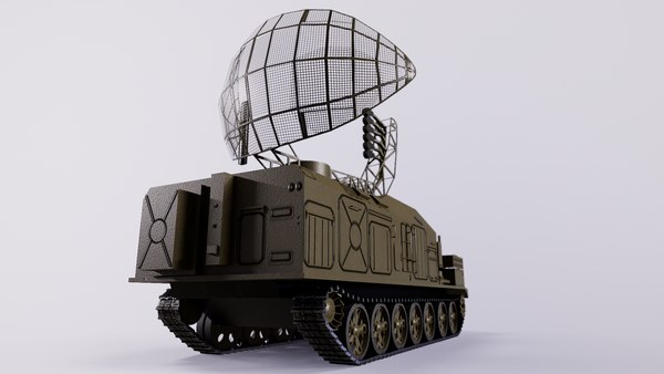 Radar station P-40 Armor 3D model - TurboSquid 1791595