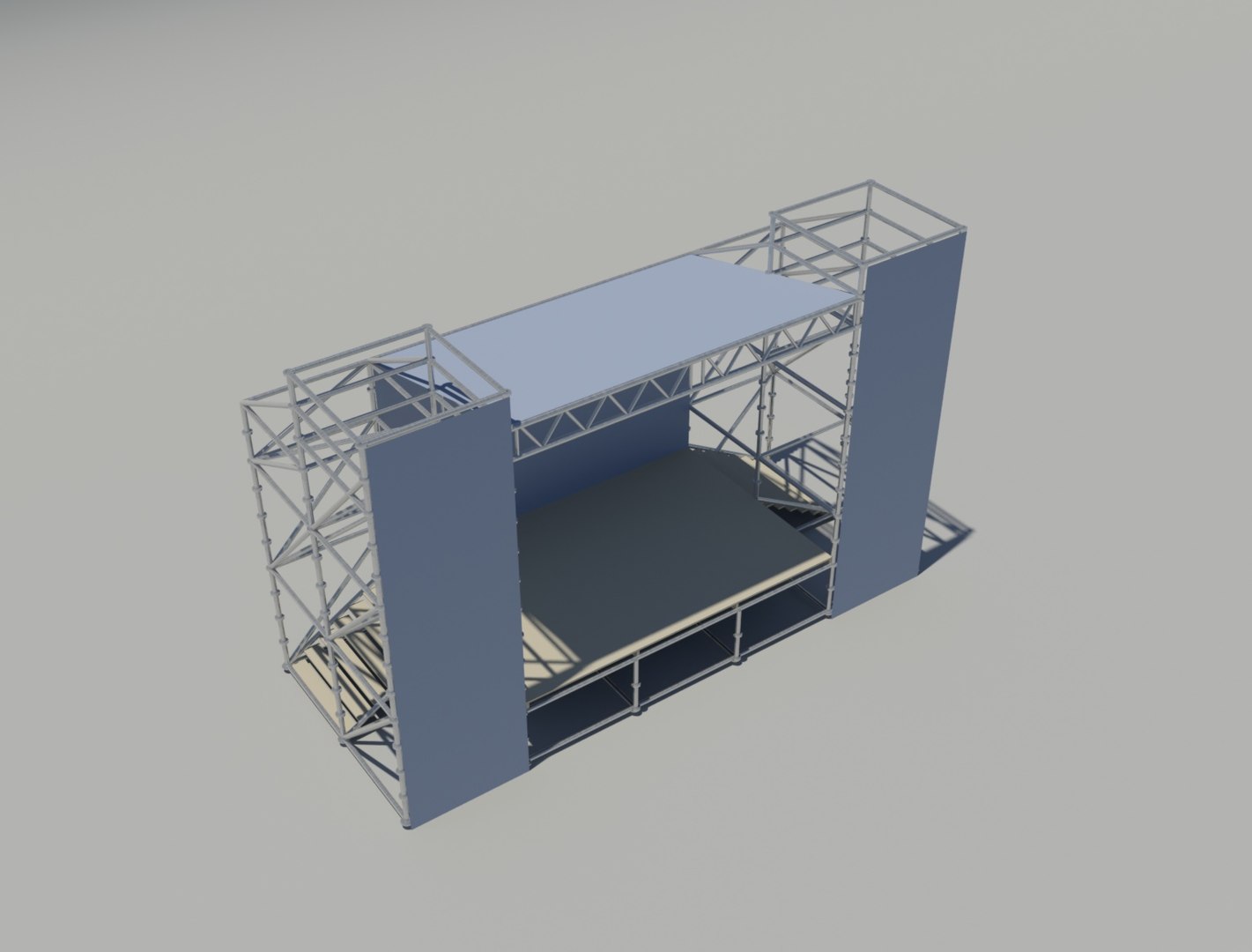 Scene Arena Concert 3d Model