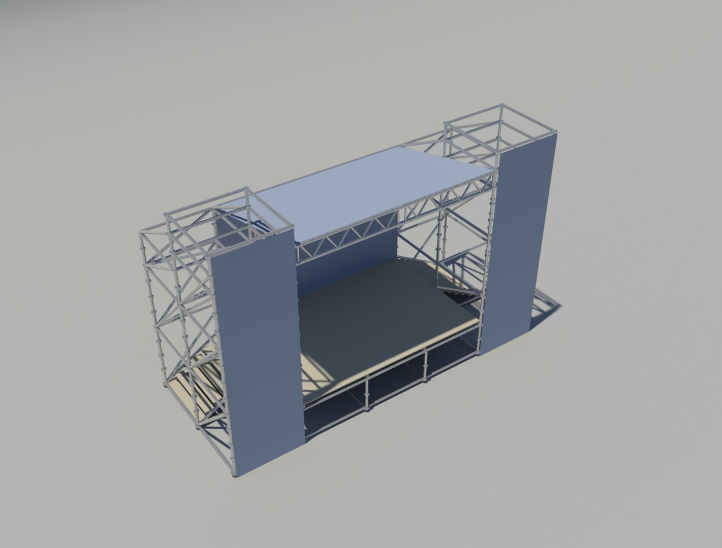 scene arena concert 3d model