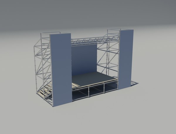 scene arena concert 3d model