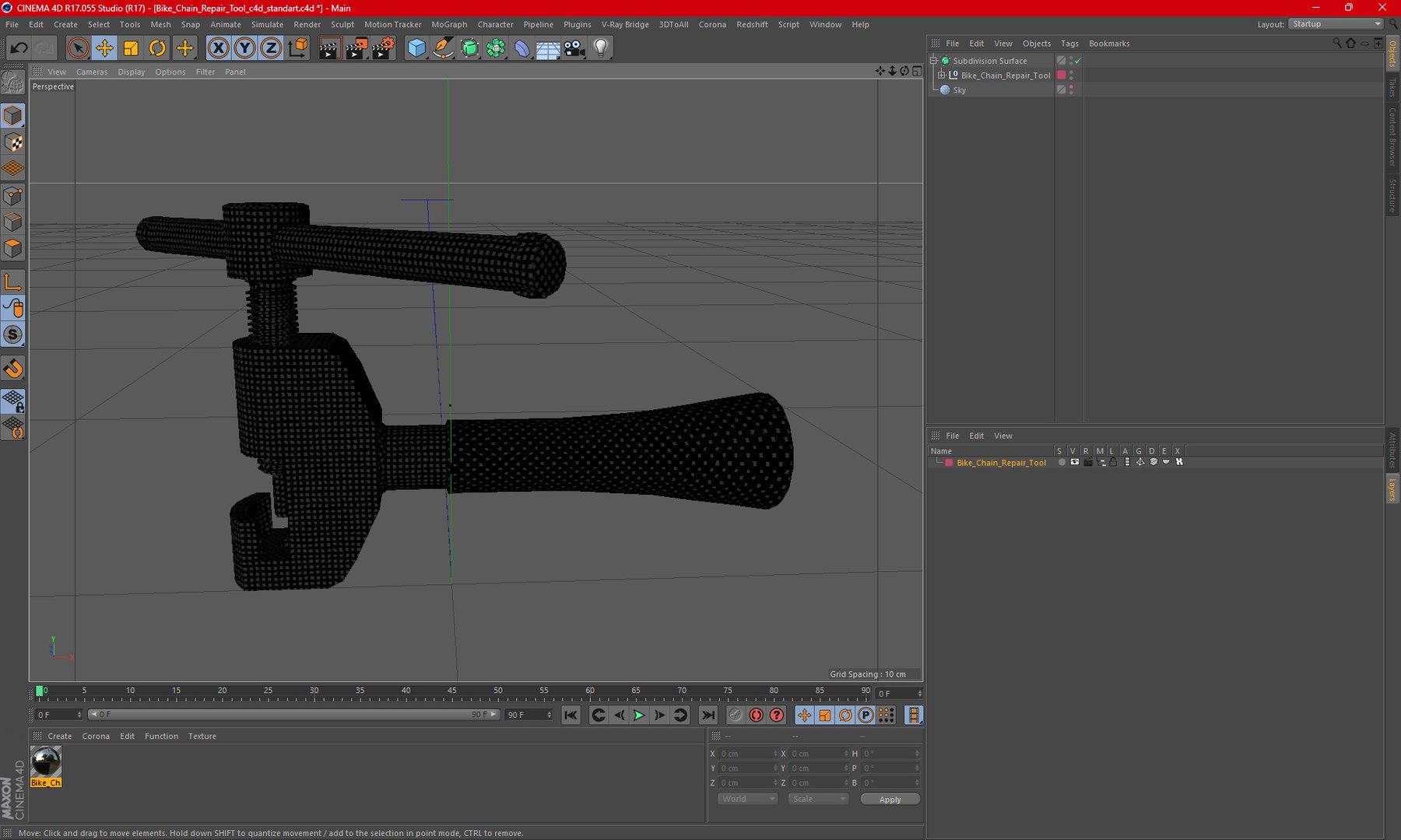3D Model Bike Chain Repair Tool - TurboSquid 2123538